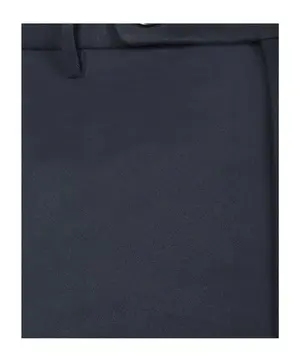 Incotex Tapered Wool Pants - Blue