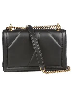 Dolce & Gabbana Devotion Medium Shoulder Bag - Black