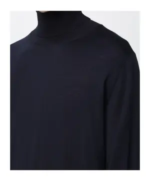 ROBERTO COLLINA Turtleneck Sweater - Blue