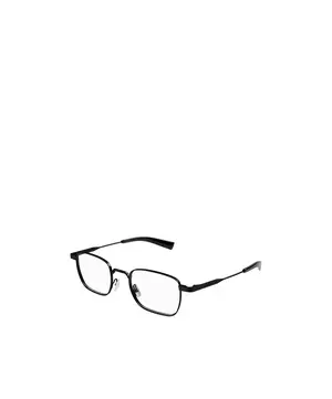 Saint Laurent Rectangle Frame Eyeglasses - Black