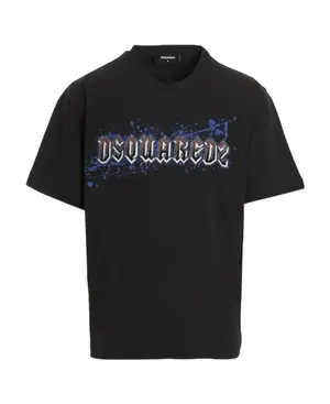 Dsquared2 Logo Printed Crewneck T-shirt
