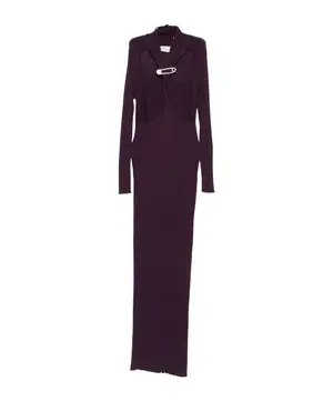 Giuseppe Di Morabito V Neck Evening Dresses