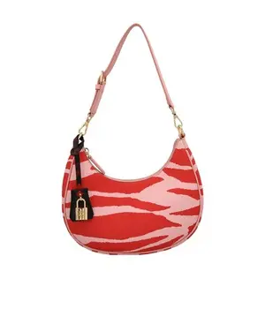 Mcm Aren' Shoulder Bag - Red