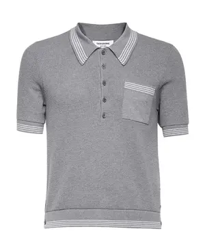 Thom Browne Lapel Polo Shirt