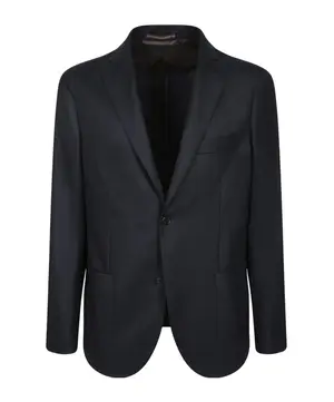 Incotex Tailored Wool Jacket With Notch Lapel