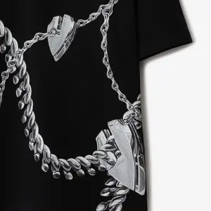Burberry Shield Hardware Crewneck T-shirt