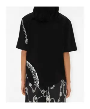 Burberry Shield Hardware Crewneck T-shirt - Black