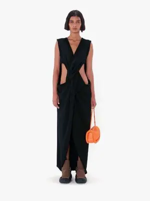 J.W.ANDERSON Twist-front Maxi Dress