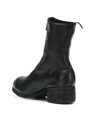 Guidi Front Zip Ankle Boots