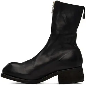 Guidi Front Zip Ankle Boots