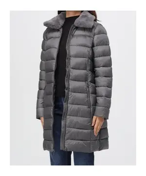 Michael Kors Packable Quilted Puffer Coat With Belt