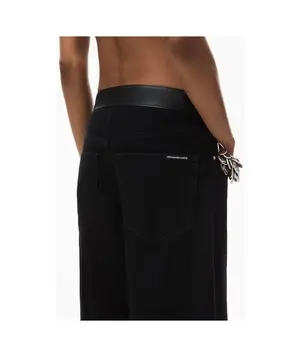 Alexander Wang Belted Wide-leg Jeans