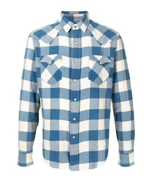 Ralph Lauren Gingham-print Shirt - Blue
