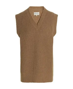 Maison Margiela Straight Hem Vests For Men