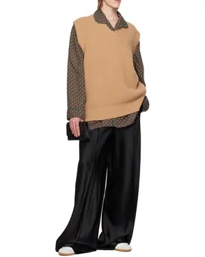MAISON MARGIELA V-neck Knitted Vest