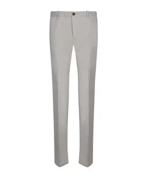 Incotex Slim Fit Tailored Trousers - Gray