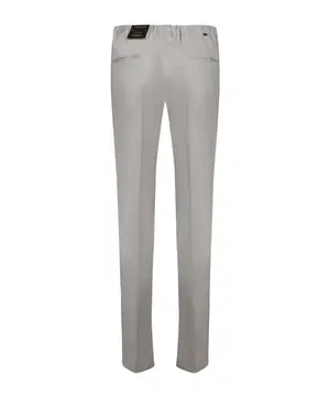 Incotex Slim Fit Tailored Trousers - Gray