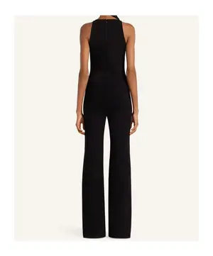COURREGES Courrèges Milano Knitted Allover Jumpsuit - Black