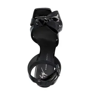 GIUSEPPE ZANOTTI Bow Detail Platform Sandals