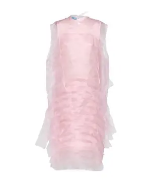 PRADA Prada Sleeveless Technical Voile Dress