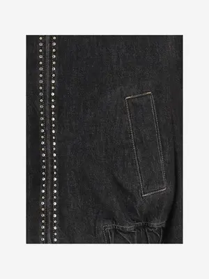 Versace Embellished Denim Blouson