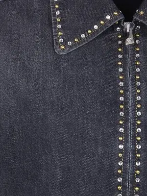 Versace Embellished Denim Blouson