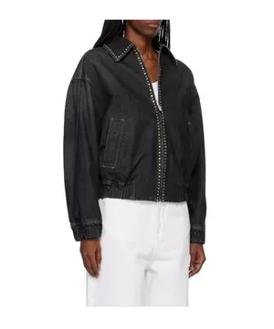 Versace Embellished Denim Blouson