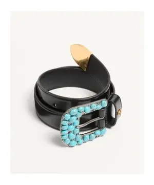 Valentino Garavani Vlogo Signature Embellished Belt