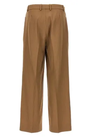 Gucci Horsebit Detailed Tailored Trousers