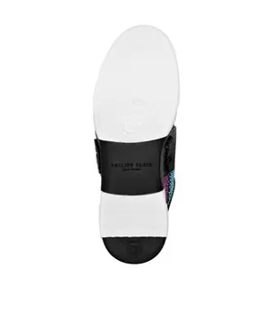 Philipp Plein Embellished Rainbow Hexagon Low-top Sneakers