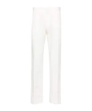 Brioni Pienza Tapered-leg Chinos - White