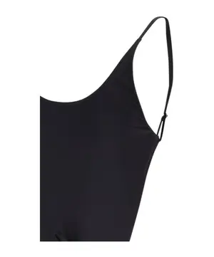 Saint Laurent One-piece Swimsuit With Tie Back - Black