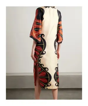 La DoubleJ Printed Kaftan Dress