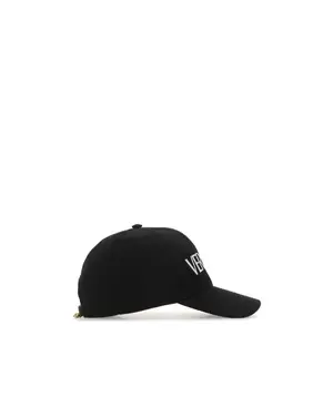 Versace Logo Embroidered Baseball Cap