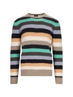 Drumohr Striped Sweaters For Men