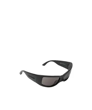 Balenciaga Rectangular Frame Sunglasses - Black