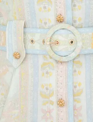 Zimmermann Acacia Mini Shirt Dress