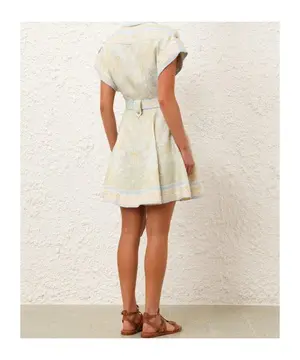 Zimmermann Acacia Mini Shirt Dress
