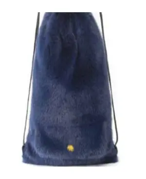 Simonette Ravizza Plush Backpack - Blue