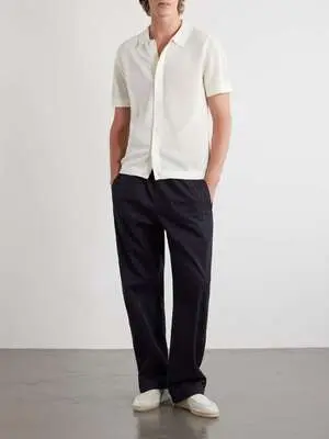Onia Crocheted Cotton Shirt