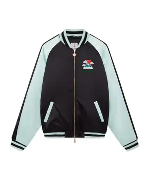 Casablanca Embroidered Logo Bomber Jacket