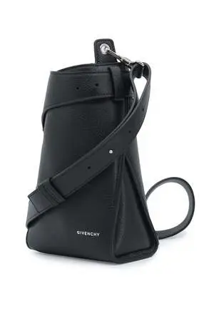 Givenchy Small Belted Hobo Bag In Grained Leather