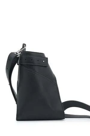 Givenchy Small Belted Hobo Bag In Grained Leather