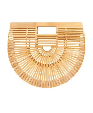 Cult Gaia Ark Small Top Handle Bag - Nude