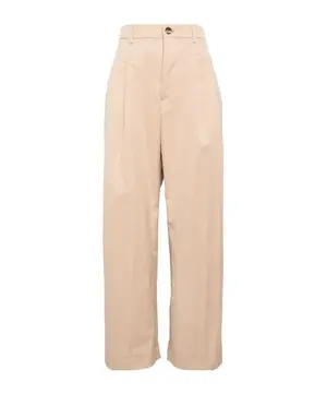 Wardrobe.NYC Wide-leg Pleated Track Pants