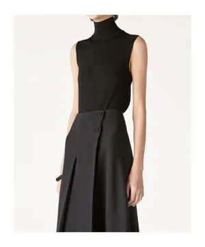 Loro Piana Sleeveless Knitted Vest - Black