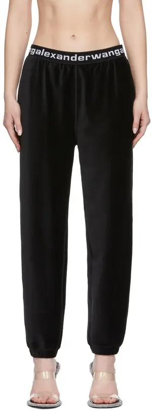 Alexander Wang Logo Waistband Sweatpants