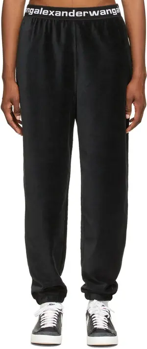 Alexander Wang Logo Waistband Sweatpants