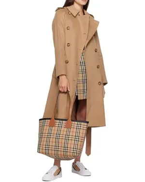 Burberry House Check Lace-up Sneakers