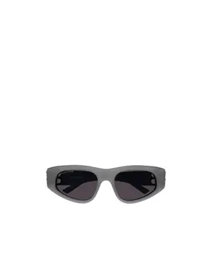 Balenciaga Rectangular Frame Sunglasses - Gray
